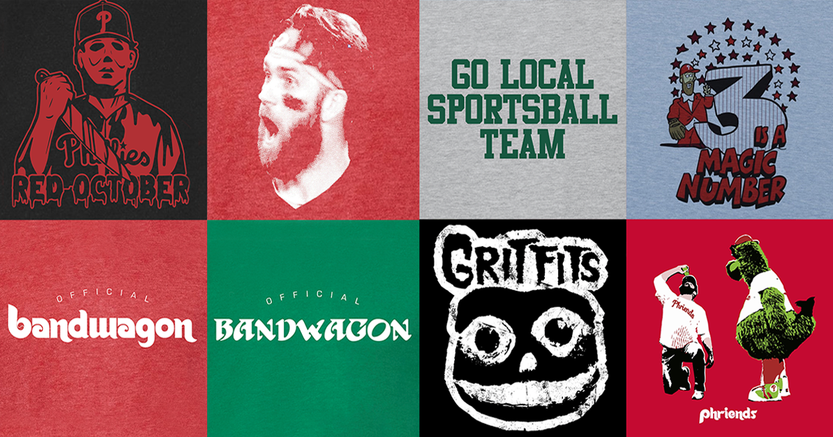 T-shirts for Philadelphia Sports Fans | Jetro Lot Tailgating Fashion